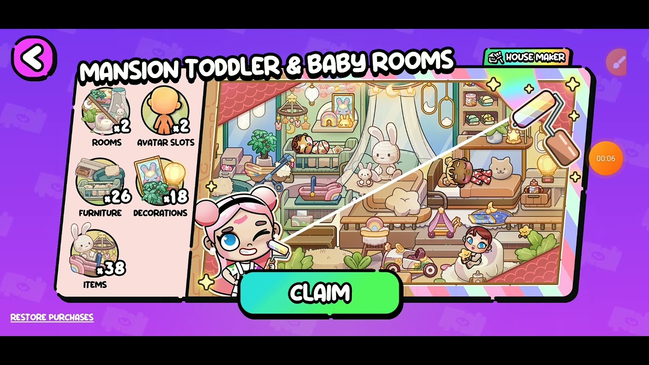 o pacote de bebê avatar world - YouTube