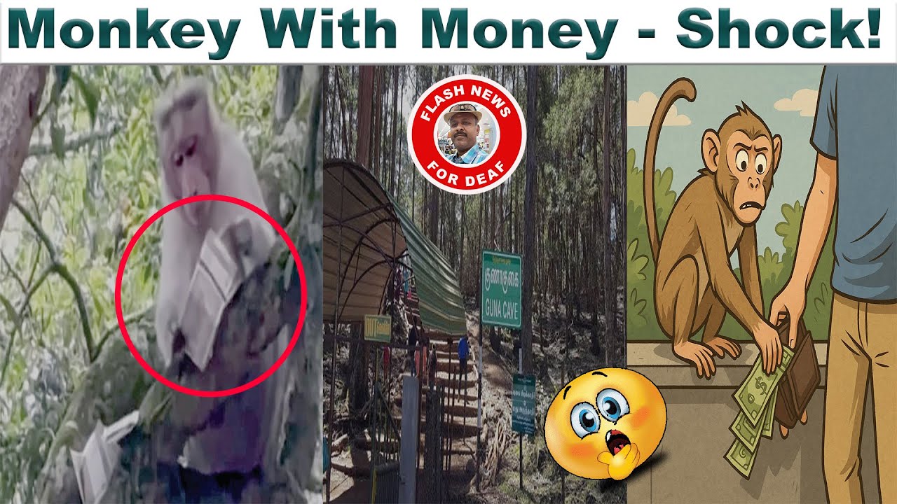 Monkey with Money - Shock! - YouTube