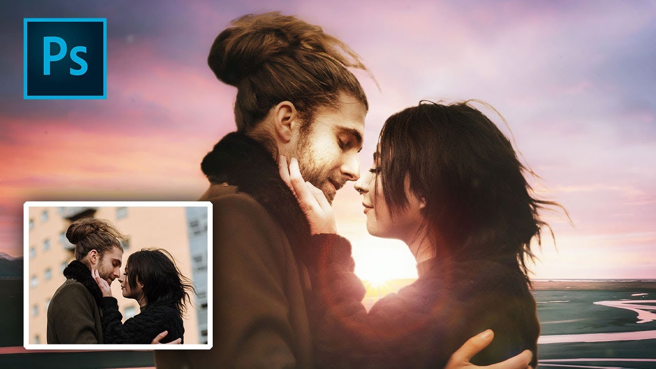 Dramatic Photo Manipulation Photoshop Tutorial / Photoshopチュートリアル - YouTube