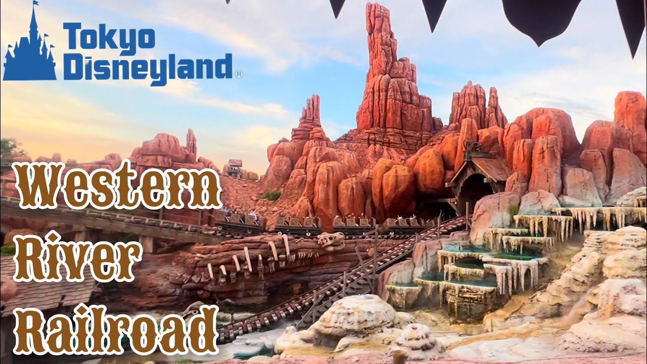 WESTERN RIVER RAILROAD Full Ride Experience @ TOKYO DISNEYLAND - YouTube