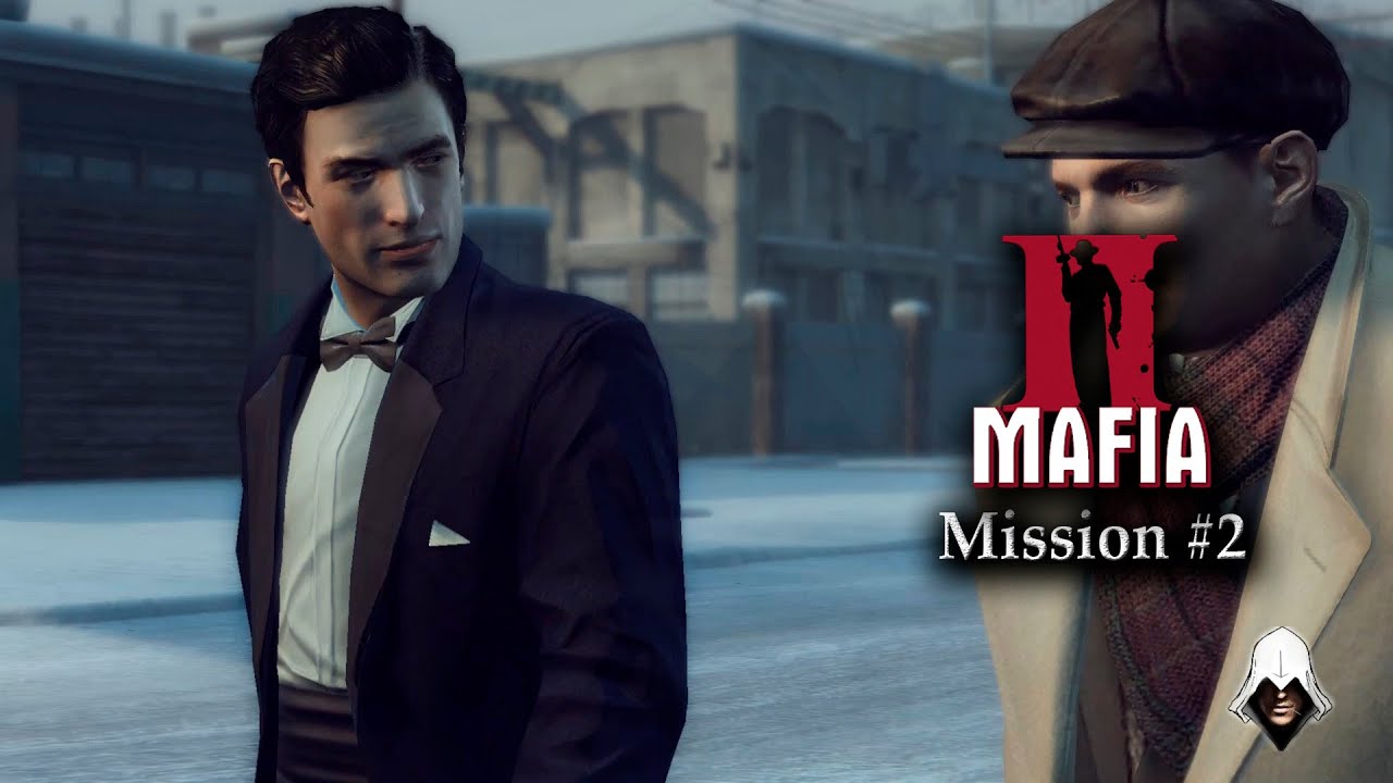 Mafia II PC Gameplay: Mission #2 | Steal The Car In front Of The Lone ...