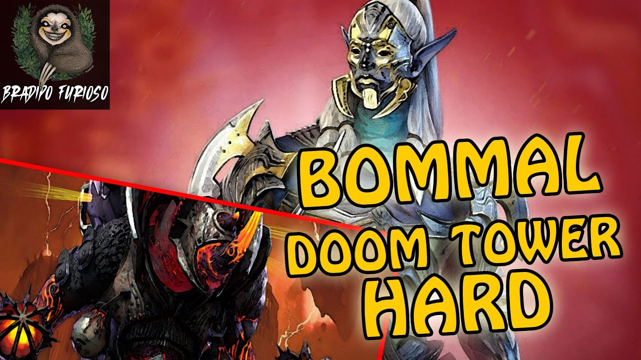 Bommal Dreadhorn Doom Tower HARD 90 con Visir #doomtower | Raid Shadow ...