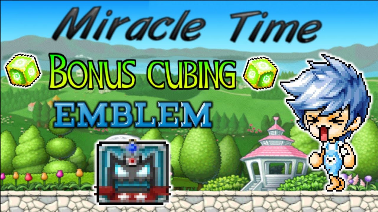 [Miracle time] Emblem bonus potential - YouTube