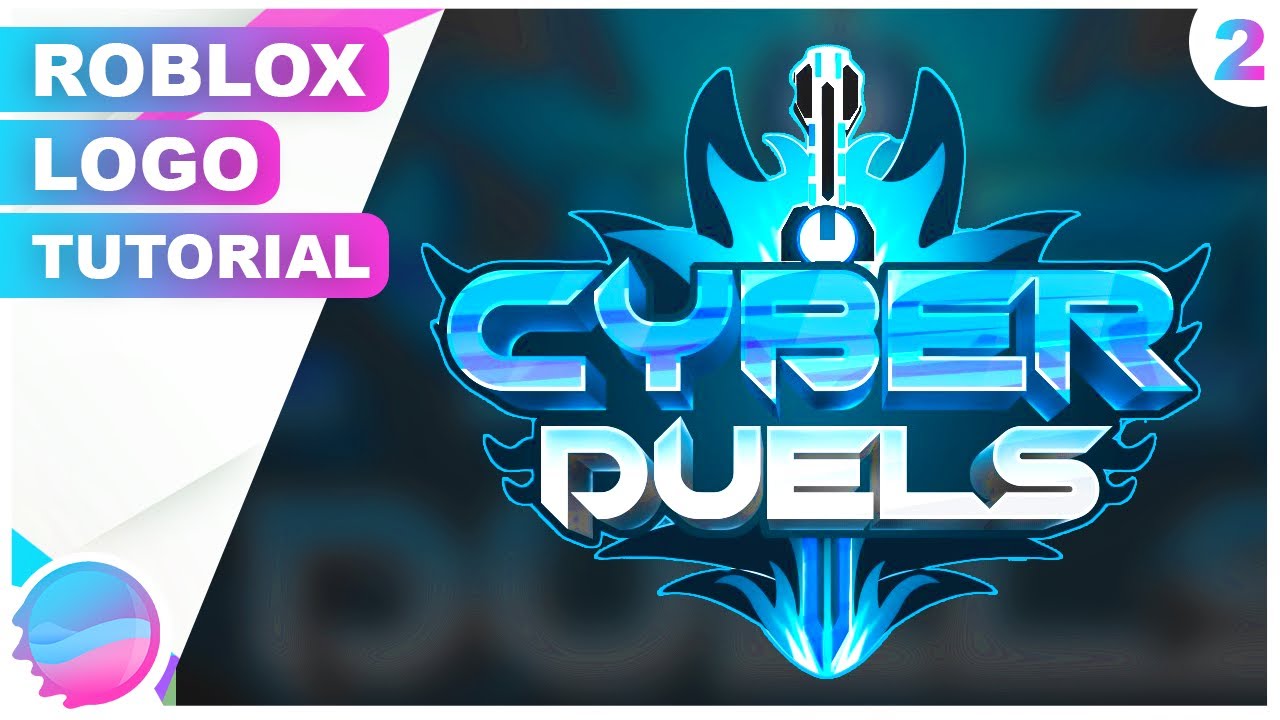 Cyber Duels Logo Tutorial Part 2 | GFX COMET - YouTube