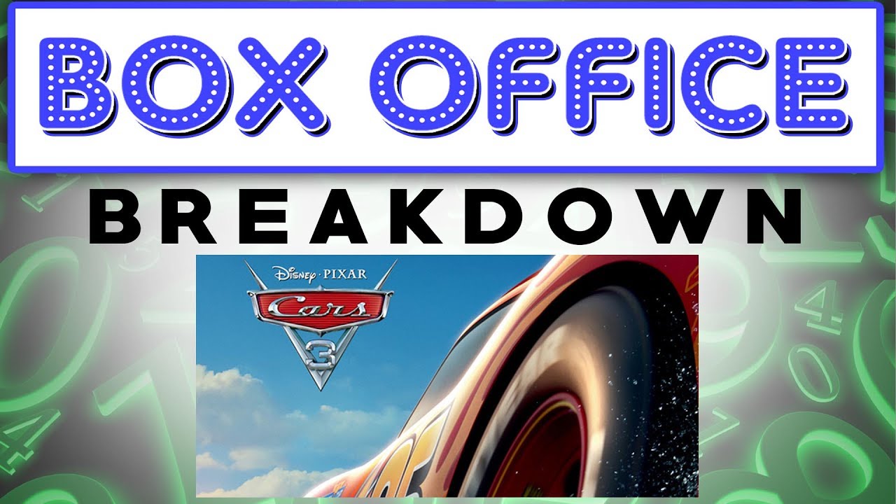 Cars 3 Zooms Into First Place - Box Office Breakdown for June 18th ...