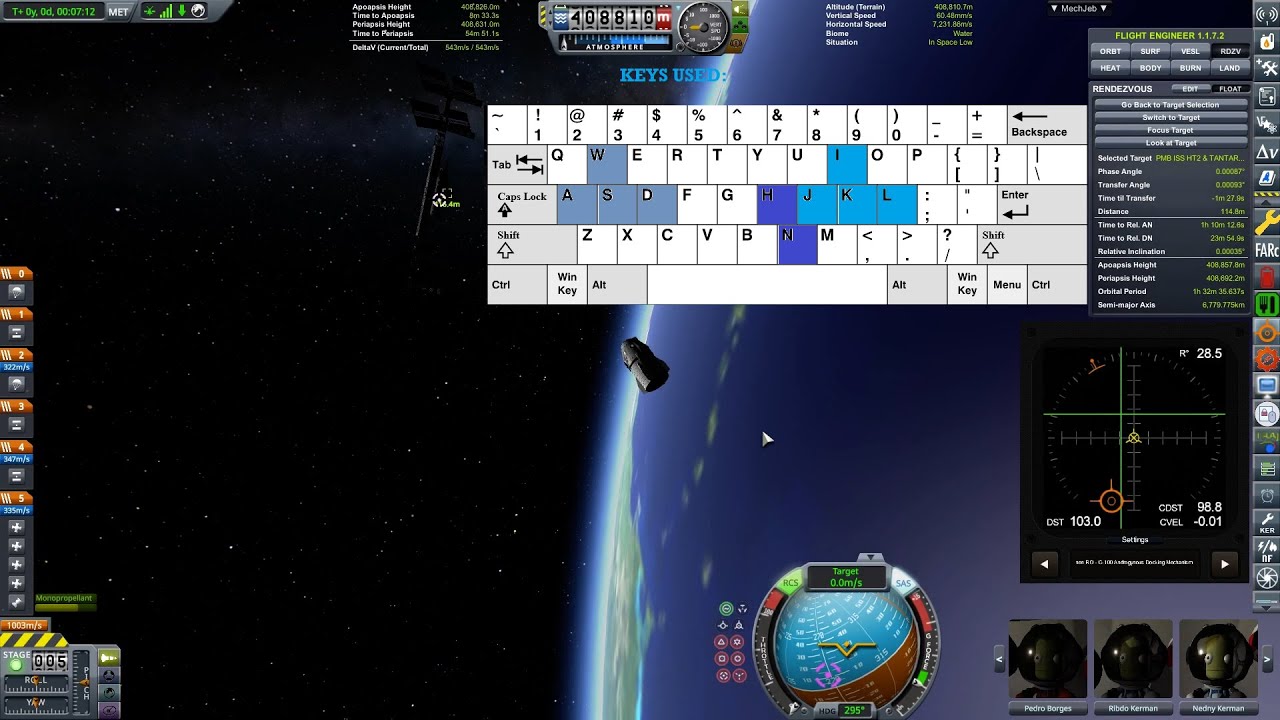 KSP - KOS - Docking SpaceX Dragon 2 on ISS (Explanation) - YouTube