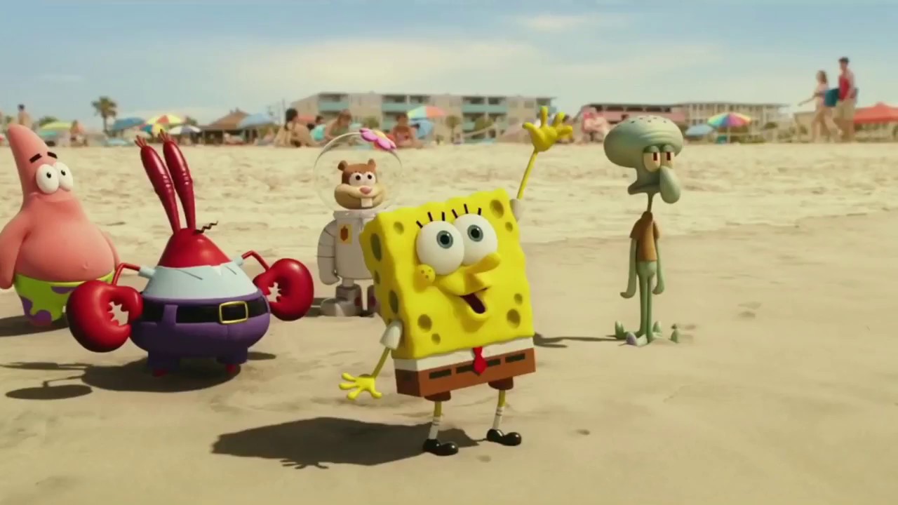 The SpongeBob Movie: Sponge Out Of Water Walmart,Target,Best Buy DVD ...