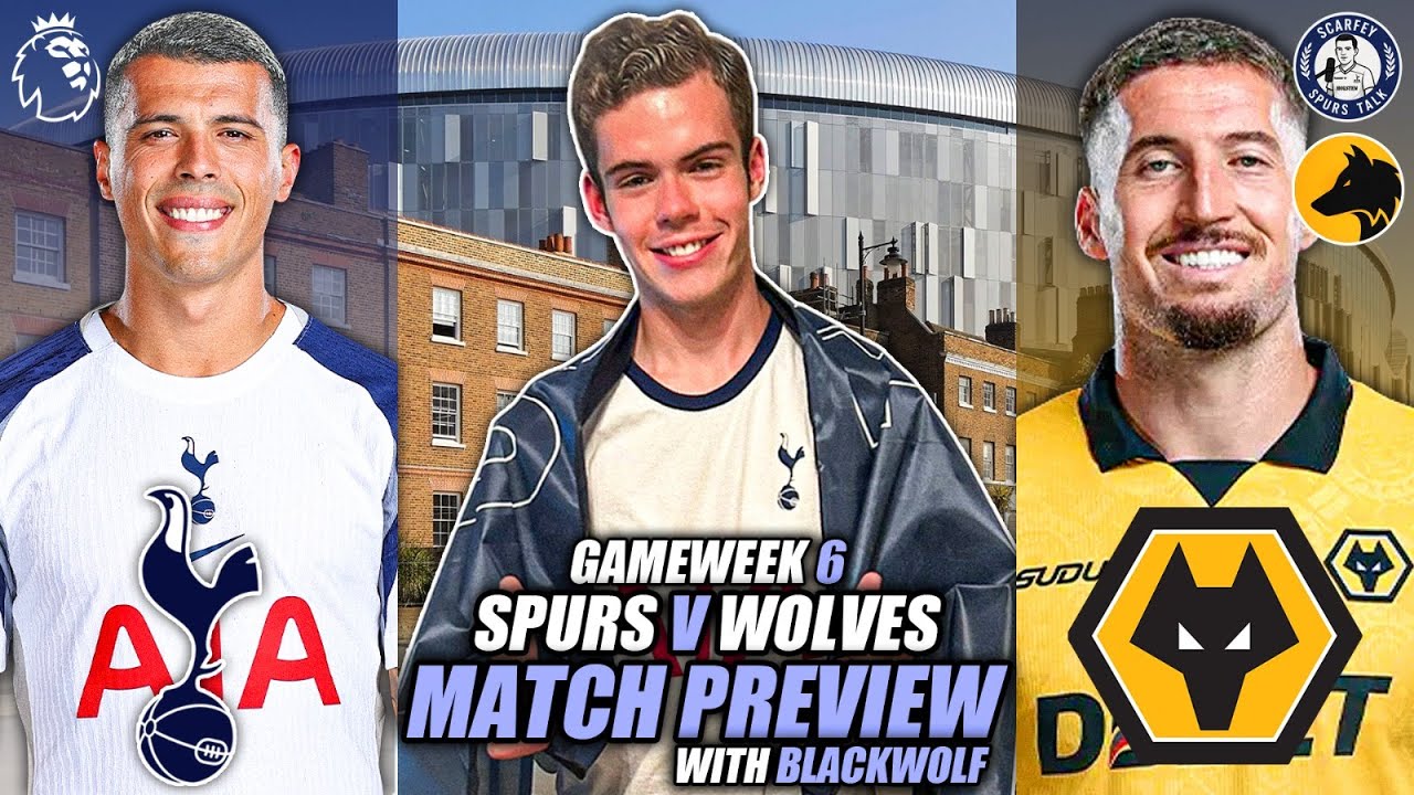 Wolves V Tottenham - Opposition Preview | Collaboration With Black Wolf ...