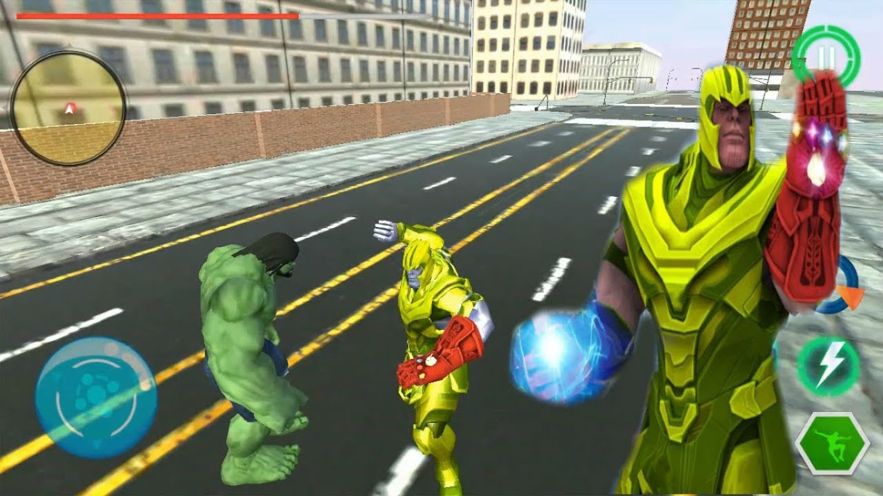 Thanos Superhero Battle Infinity Alliance War Game (by Game Brainers ...