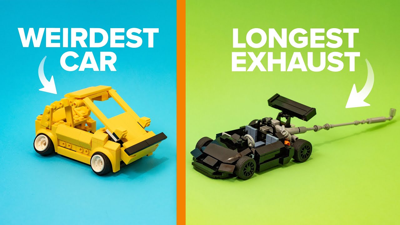 BUILDING and MODDING the WEIRDEST CARS out of LEGO - YouTube