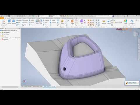 Inventor 2020 Tutorial #141 | Mold Design Core Cavity