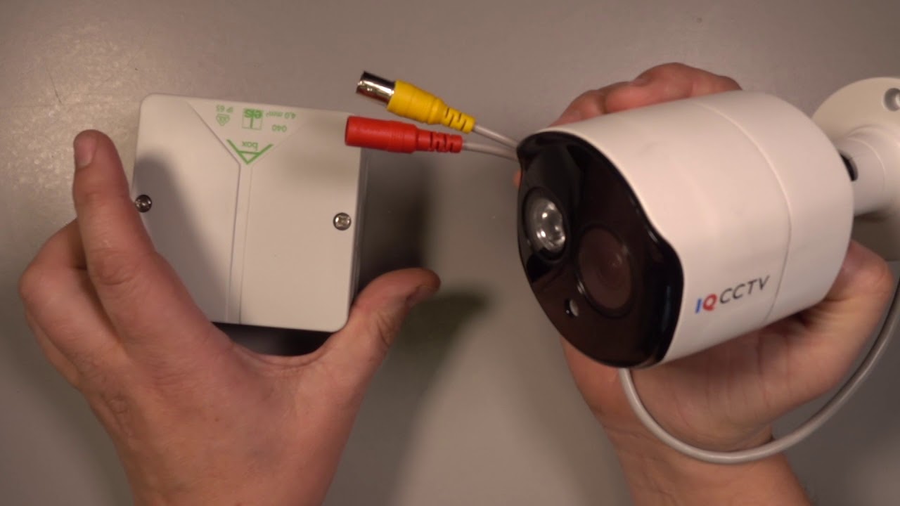 5 Megapixel CCTV Camera over coax cable - Easy upgrade - YouTube