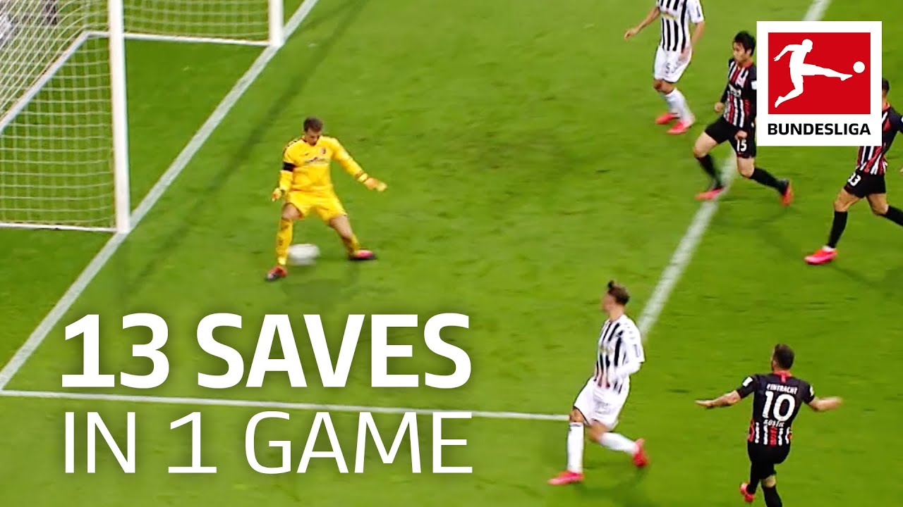 Most Goalkeeper Saves In One Match 2019/20 So Far - YouTube