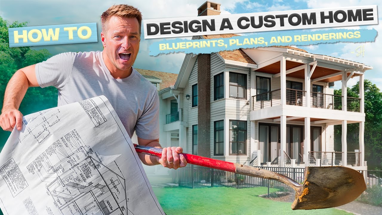 Design A Custom Home From Scratch | Blueprints, Plans, and Renderings ...