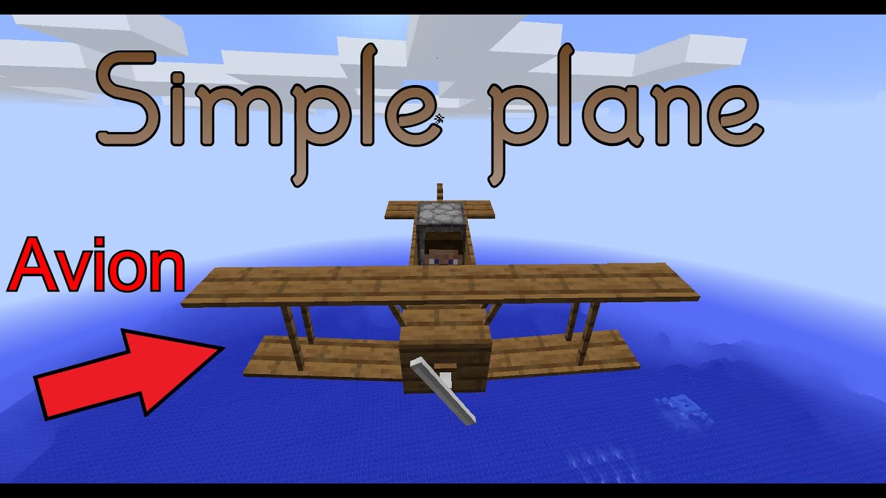 Des AVIONS INCROYABLES Sur MINECRAFT !! // Minecraft tuto/test de mod ...