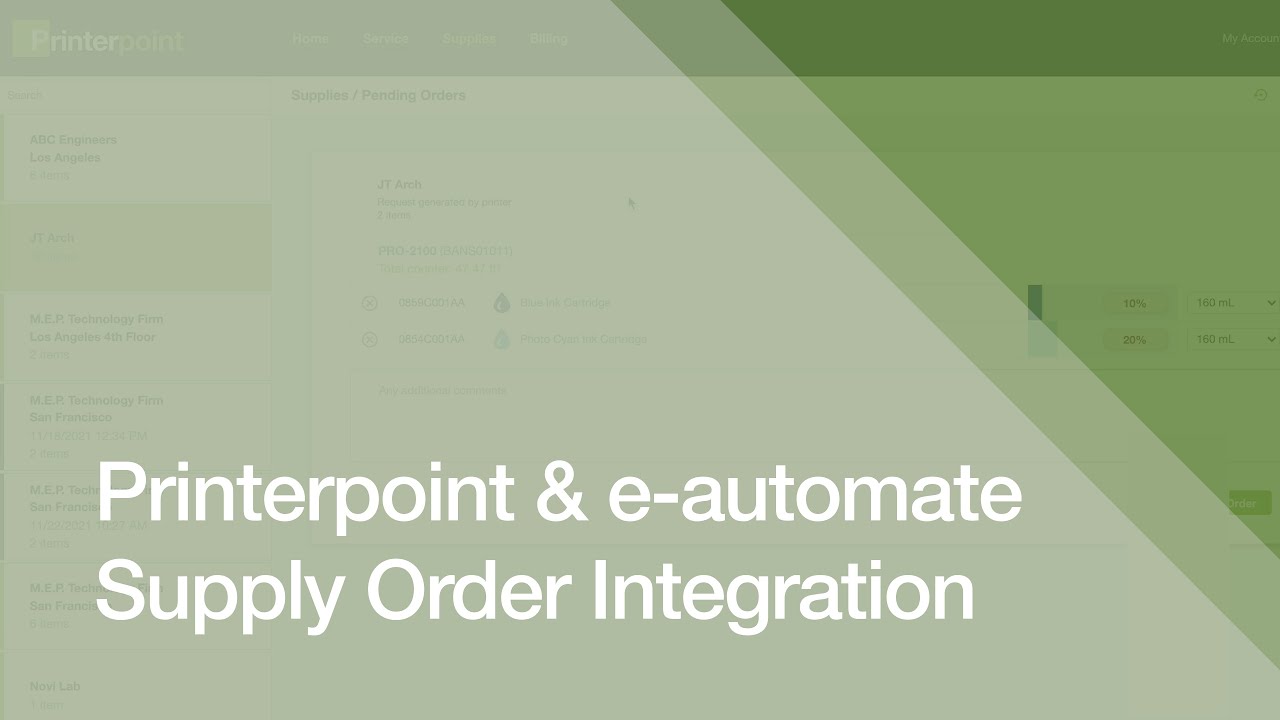Printerpoint & e-automate | Supply Order Integration - YouTube
