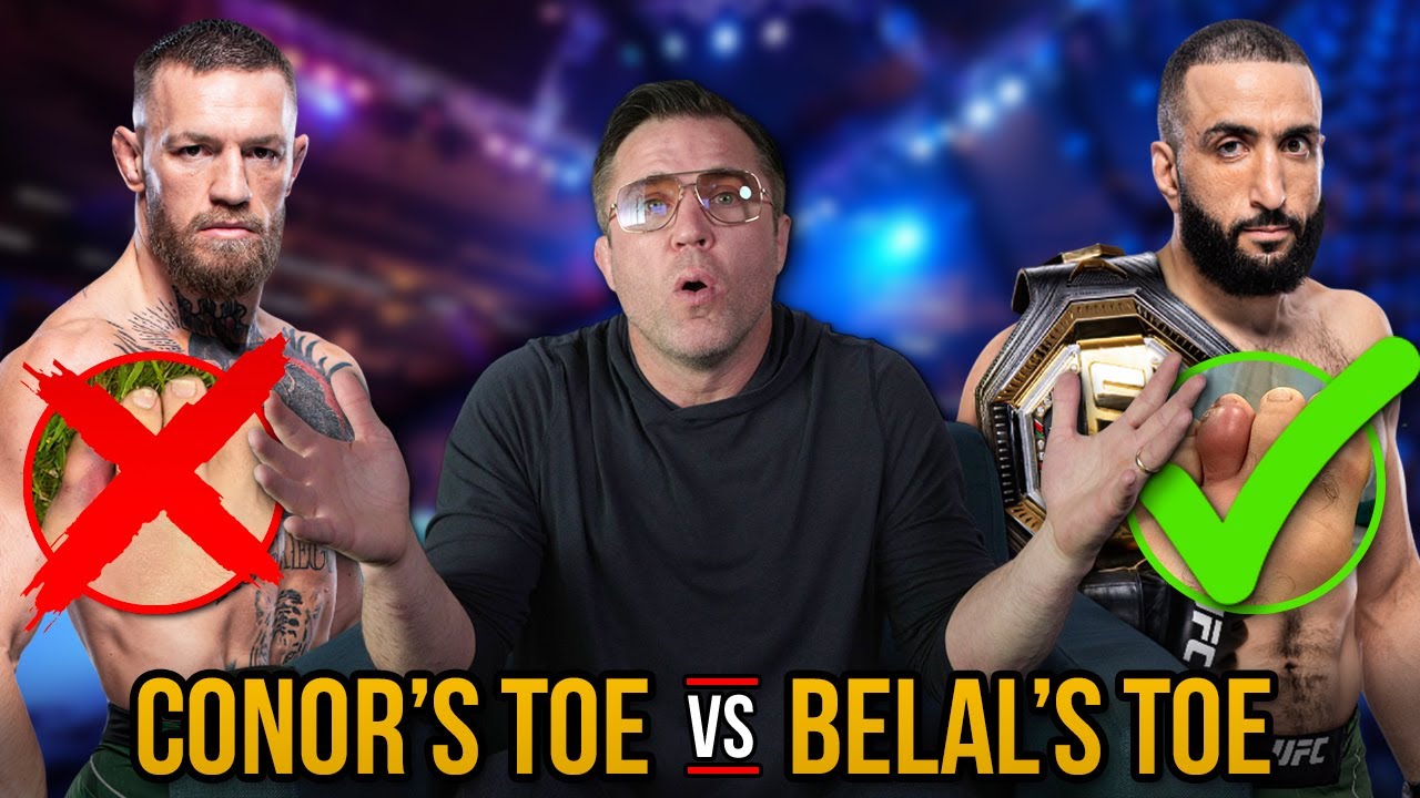 Belal’s toe vs Conor’s toe… - YouTube