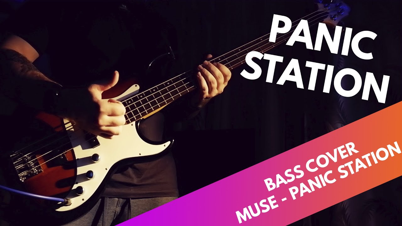 Muse - Panic Station - Bass Cover - YouTube
