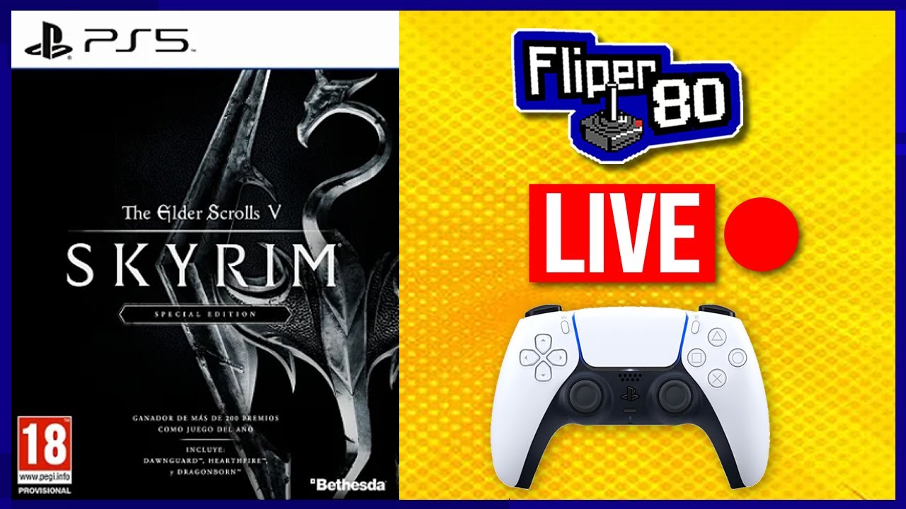 Skyrim PS5 PRO - Quests principais e opcionais! - YouTube