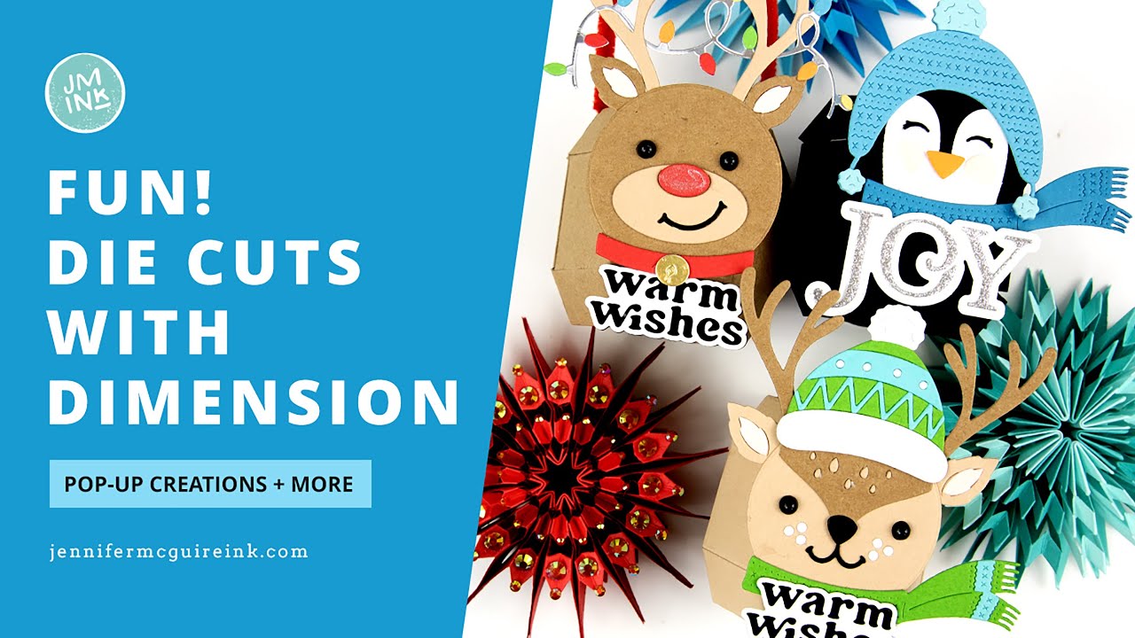 FUN! Paper Projects With Dimension [A Crafty Episode] - YouTube