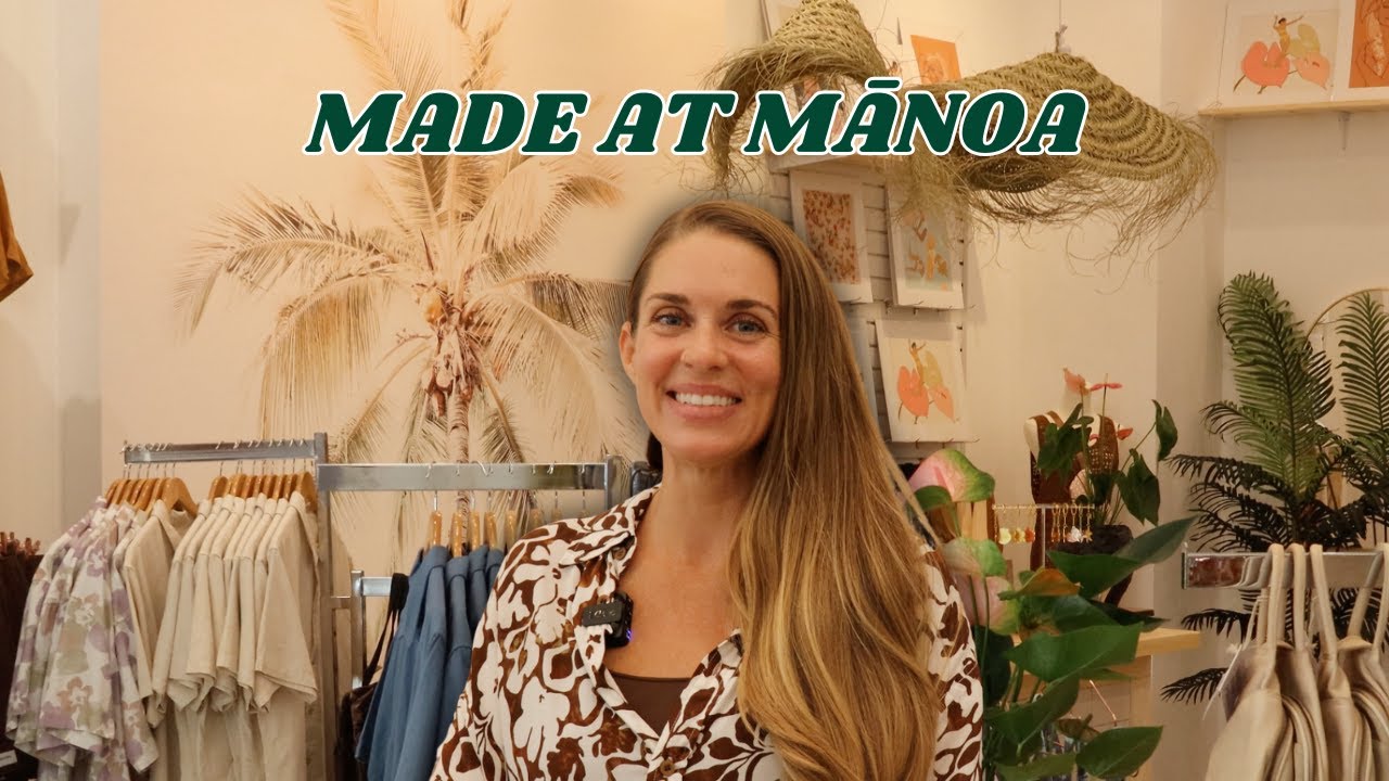 Made At Mānoa: Kelly Tolar - YouTube