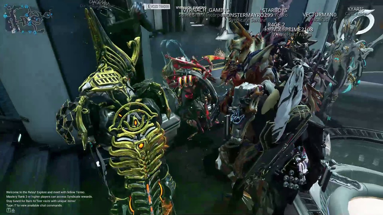 Special Quest For Inaros Prime From Baro Ki Teer - WARFRAME - YouTube