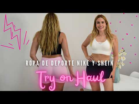 Try on haul Ropa de deporte Nike y Shein