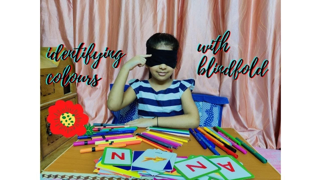 Identifying colours with blindfold | BrainMagic - YouTube