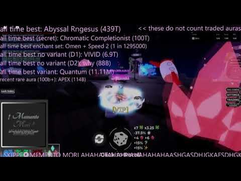 Rolling #16 MEMENTO MORI (12M TRNG, 1.2B RNG) in Fortune’s End - YouTube