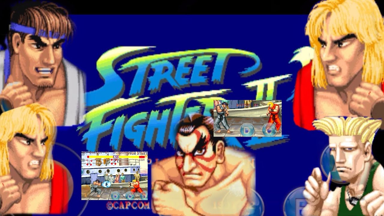 street fighter 2 || game dingdong tahun 90an yang sangat populer - YouTube