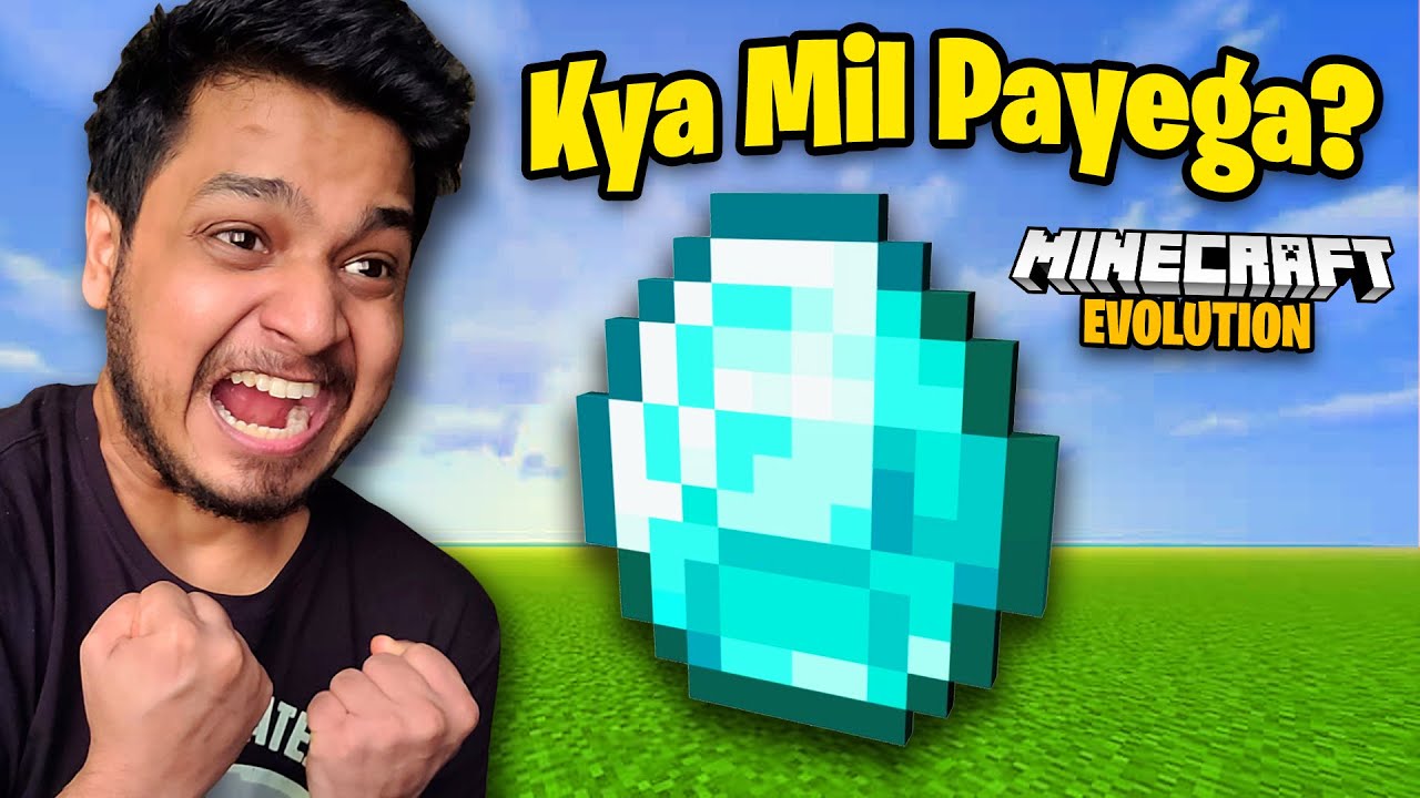 Finding Diamond On Oldest Minecraft Version - Minecraft Evolution ...