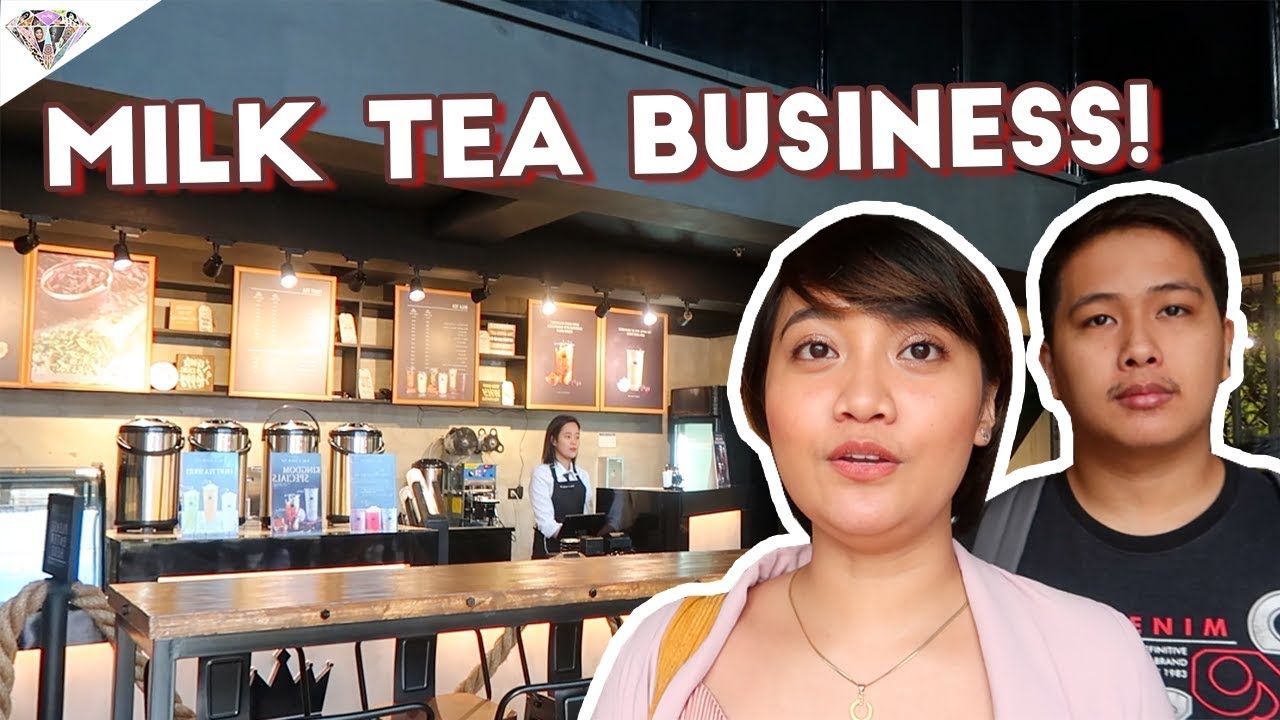OUR FIRST MILK TEA CAFE | MAY PWESTO NA! FIRST RADIO INTERVIEW | MAE ...