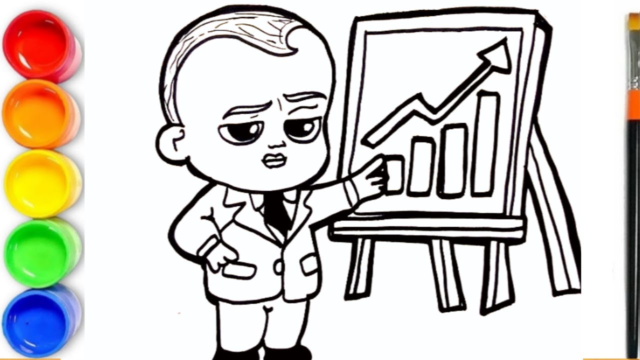 How To Draw Boss Baby | Drawing Tutorial - YouTube