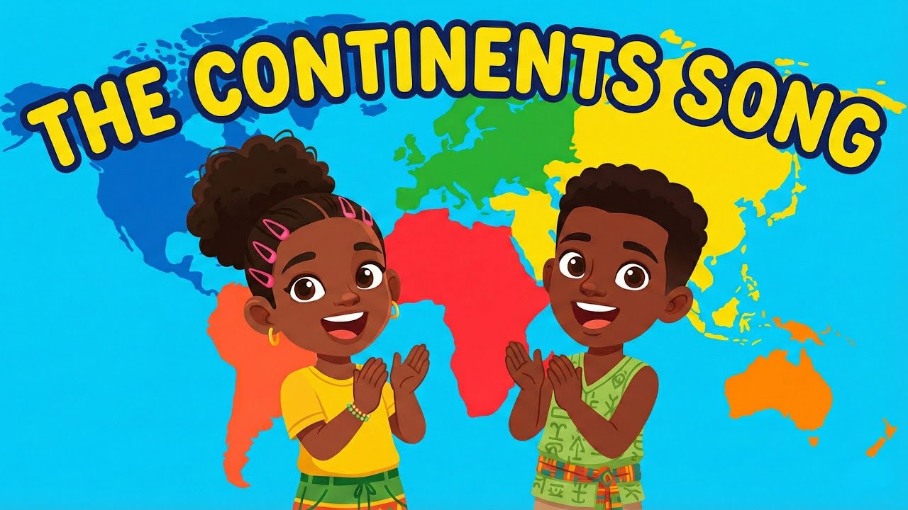 The Continents Song 🌍 | Learn the 7 Continents | Continents Kids - YouTube