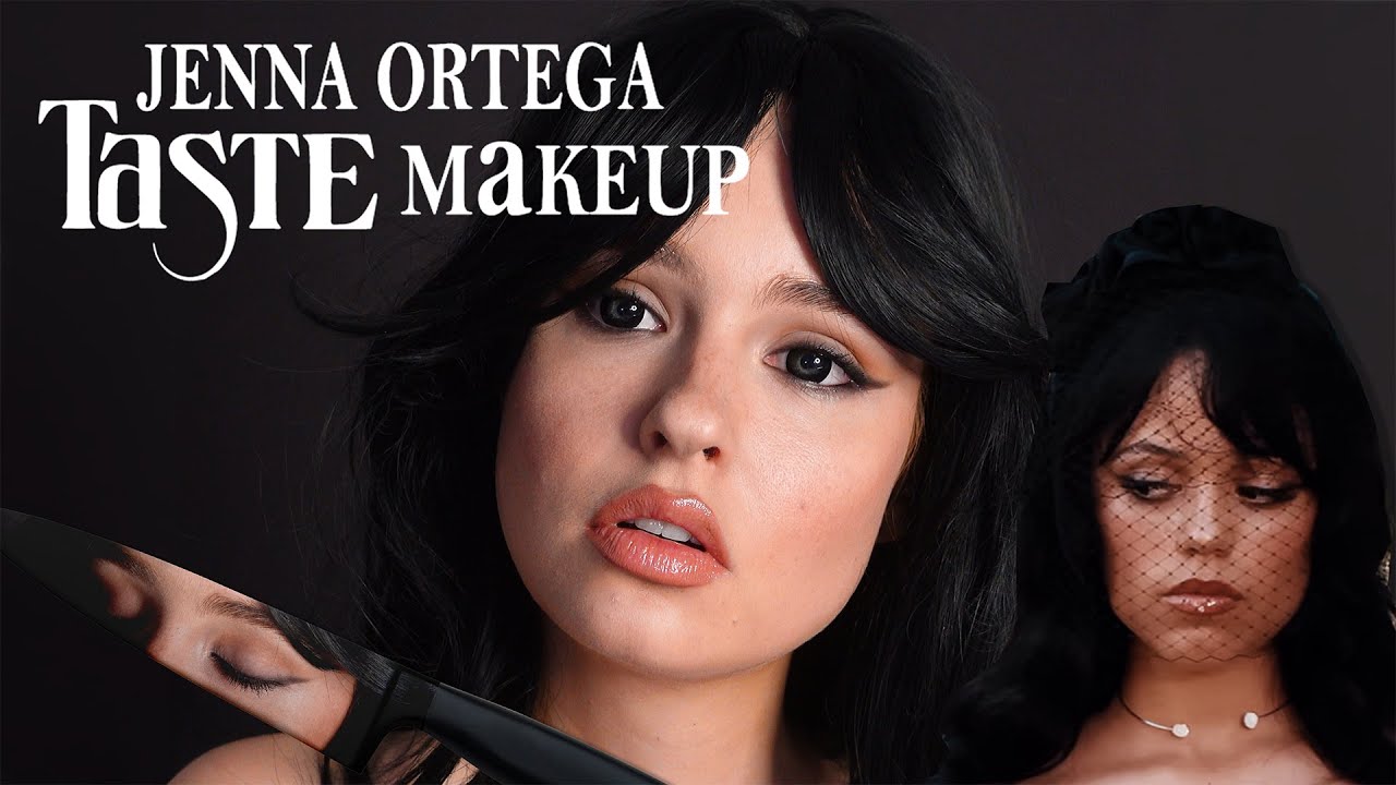 Jenna Ortega Makeup Tutorial | Taste MV - YouTube