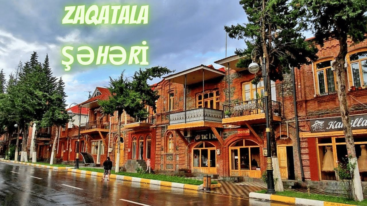 Zaqatala Şəhəri 20.10.23 cü il - YouTube