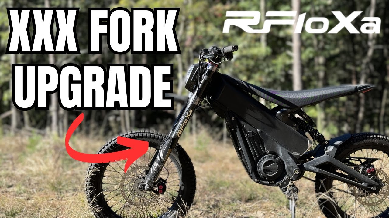 Talaria x3 Suspension Upgrade - RFloXA Fork Installation - YouTube
