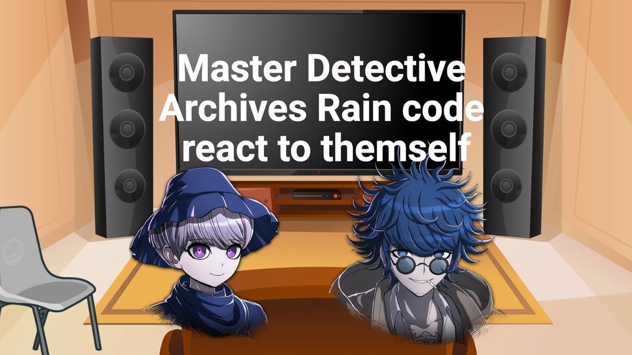 Master Detective Archives Rain Code characters react to themself ...
