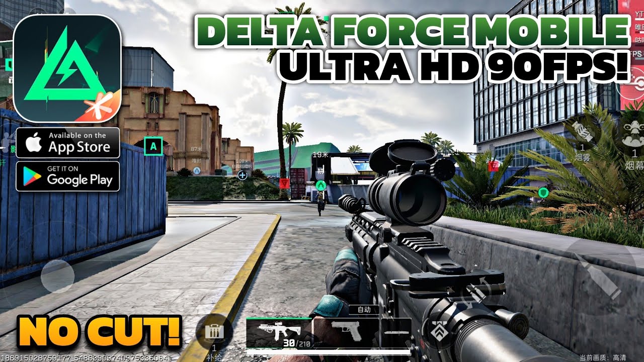 TEST DELTA FORCE MOBILE GRAFIS ULTRA HD 90FPS! DELTA FORCE HAWK OPS ...
