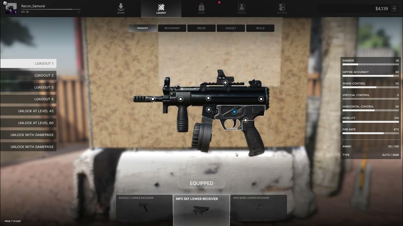 The BEST MP5 Setup - FRONTLINES (Roblox) - YouTube