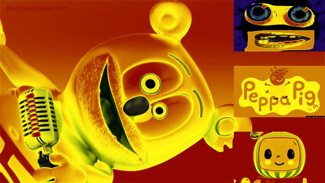 SO YELLOW SPONGE 2.0 EFFECT Gummy bear Klasky Csupo Pinkfong SpongeBob ...
