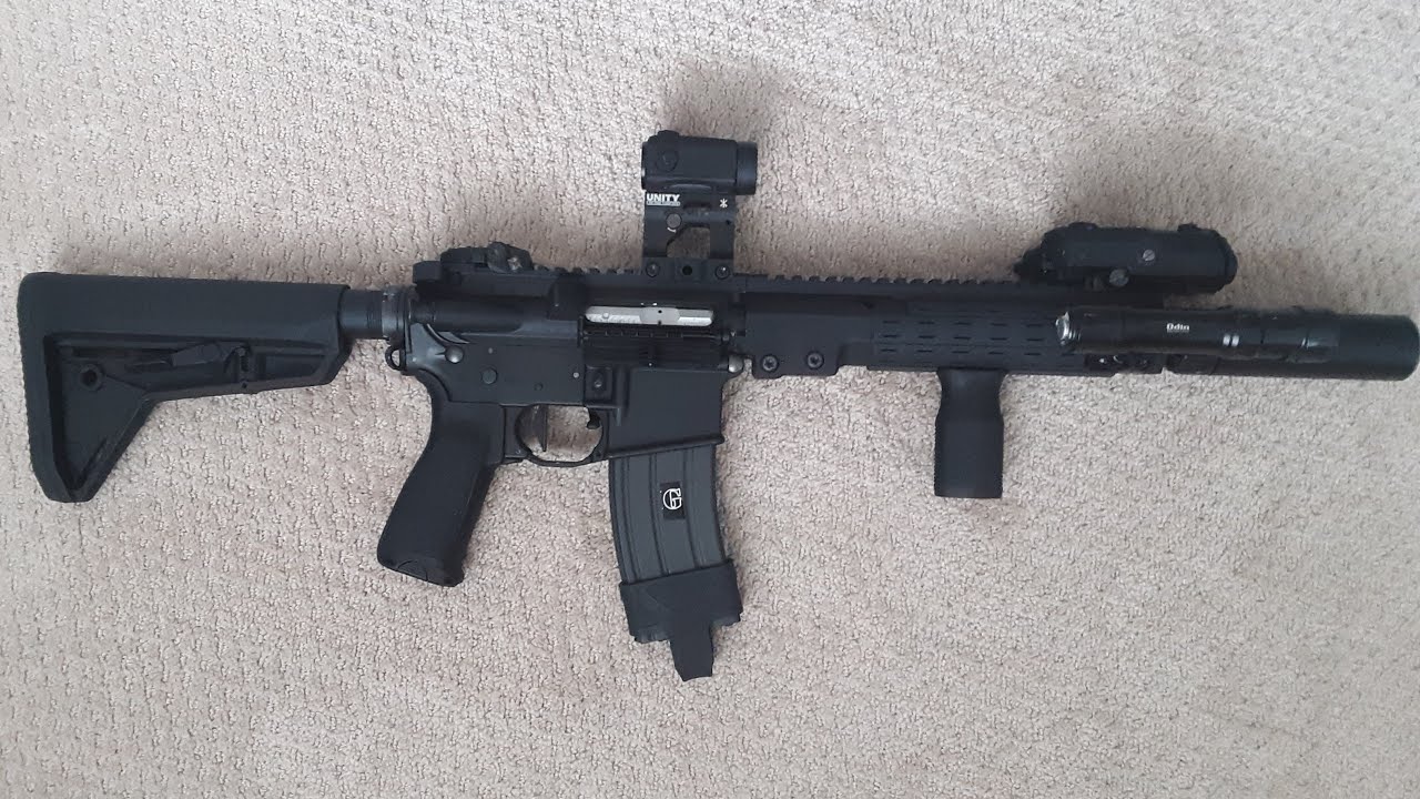 TM MWS MK16 Gameplay with @j-airsoft - YouTube