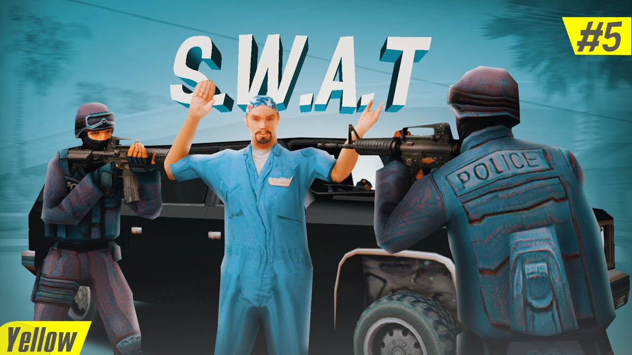 ЛОВЛЮ ОСОБО ОПАСНЫХ ПРЕСТУПНИКОВ В SWAT НА ARIZONA RP в GTA SAMP - YouTube