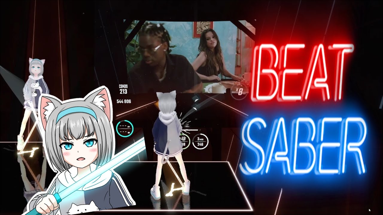 [ Beat Saber ]레마(Rema), 셀레나 고메즈(Selena Gomez) - Calm Down [ Full Body ...