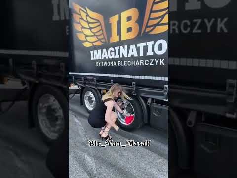 Bayan Tır Şöförü temiz olmasa yol gitmem dedi￼