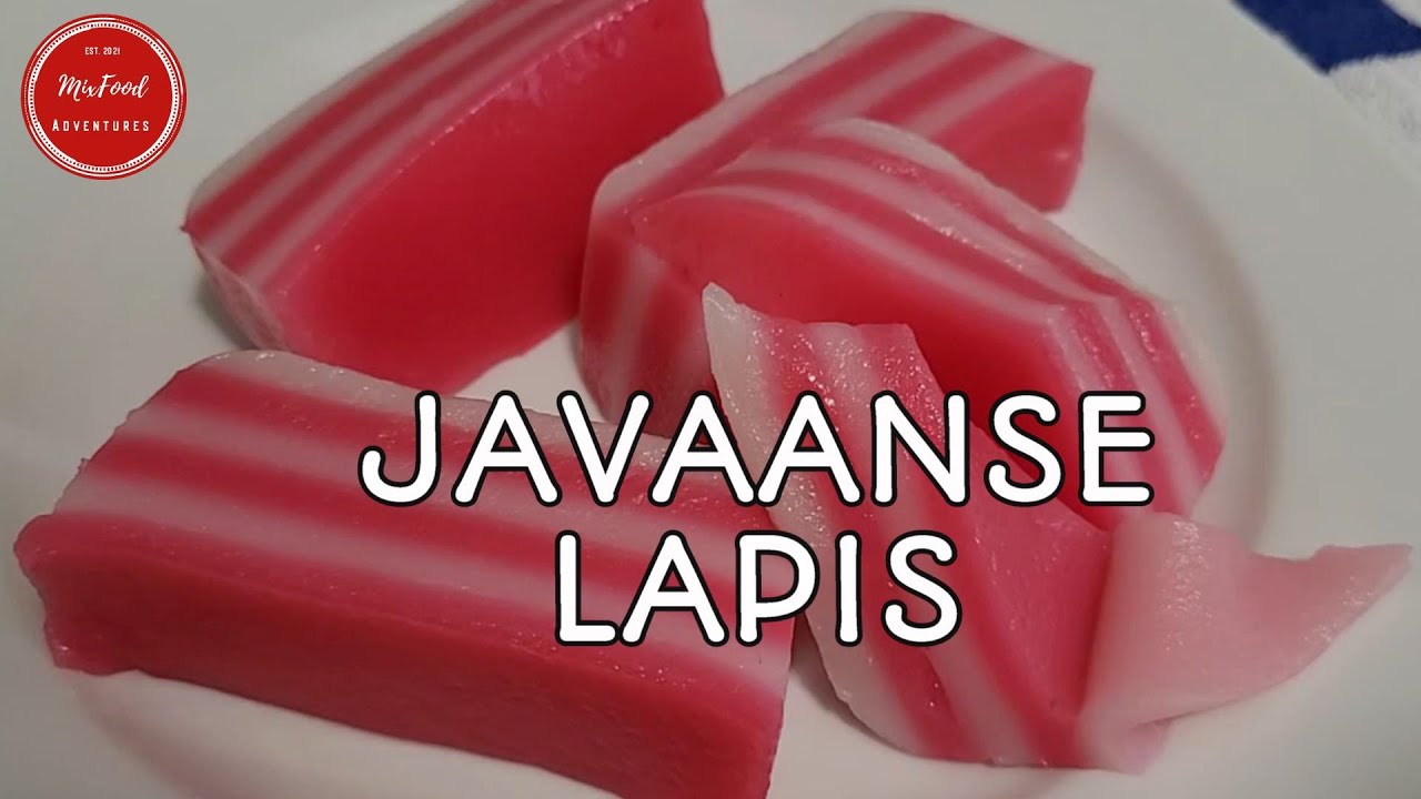 OUDERWETSE JAVAANSE LAPIS. KUE LAPIS. - YouTube