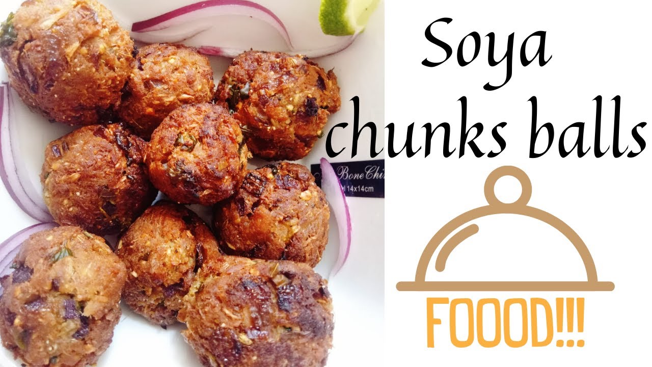 Soya chunks balls l சோயா சிக்ஸ் l meal maker kola urundai lகோலா உருண்டை ...
