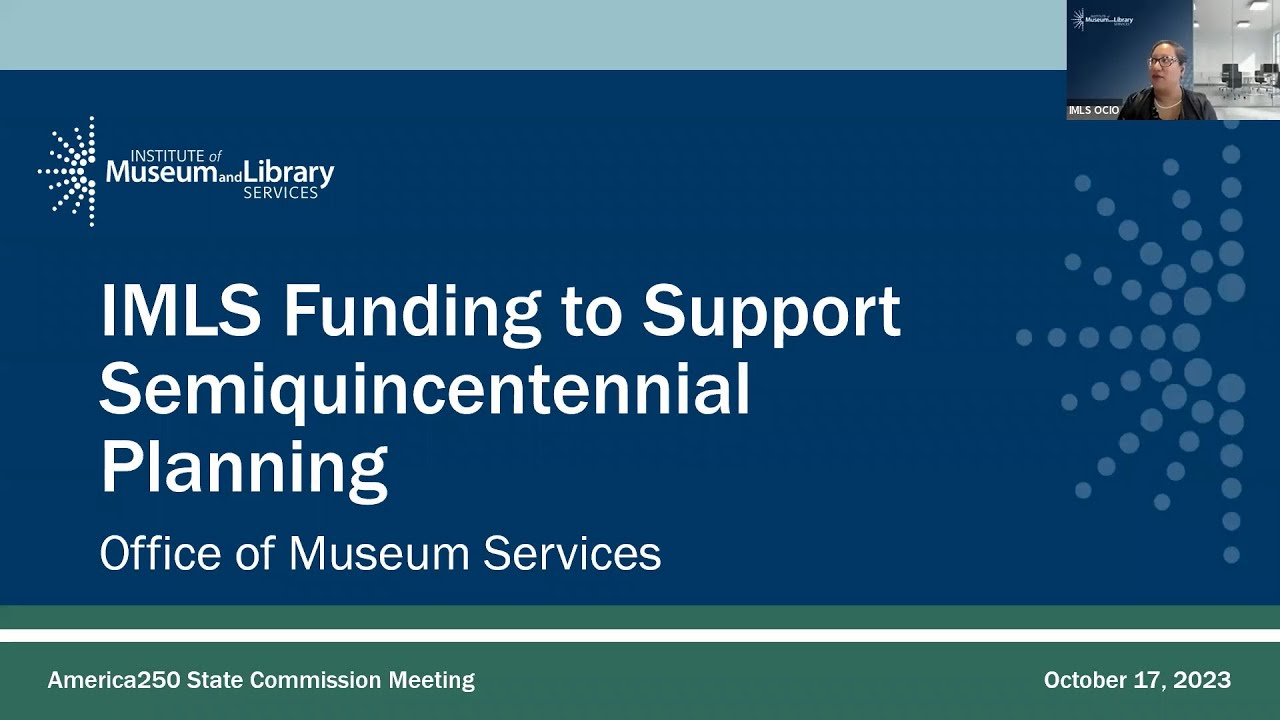 IMLS Funding Opportunities to Support Preparation for the ...
