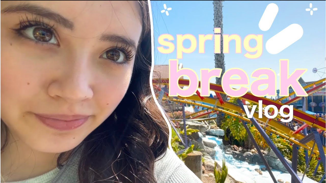 SPRING BREAK VLOG 🌸 || traveling, shopping, and more!! - YouTube