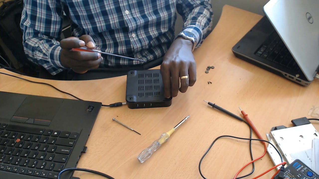 MXQ 4k Android TV Box Disassembly - YouTube